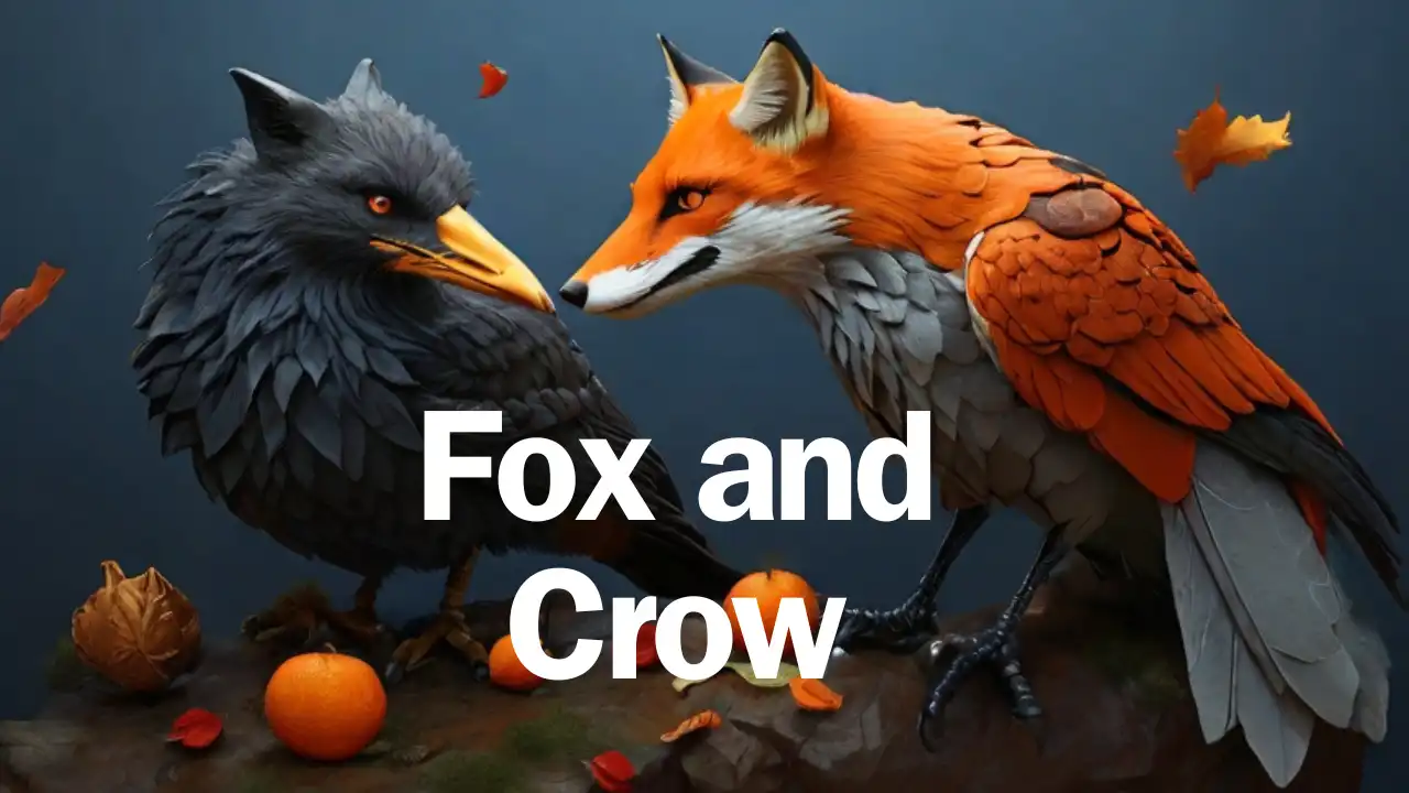 Fox and Crow | Story In English | Kids Moral Story